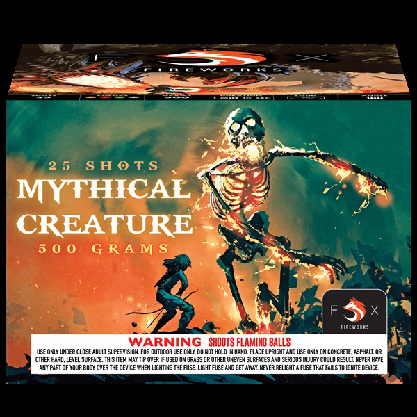 Mythical Creature 25-shot – Crossroads Fireworks Little Amana